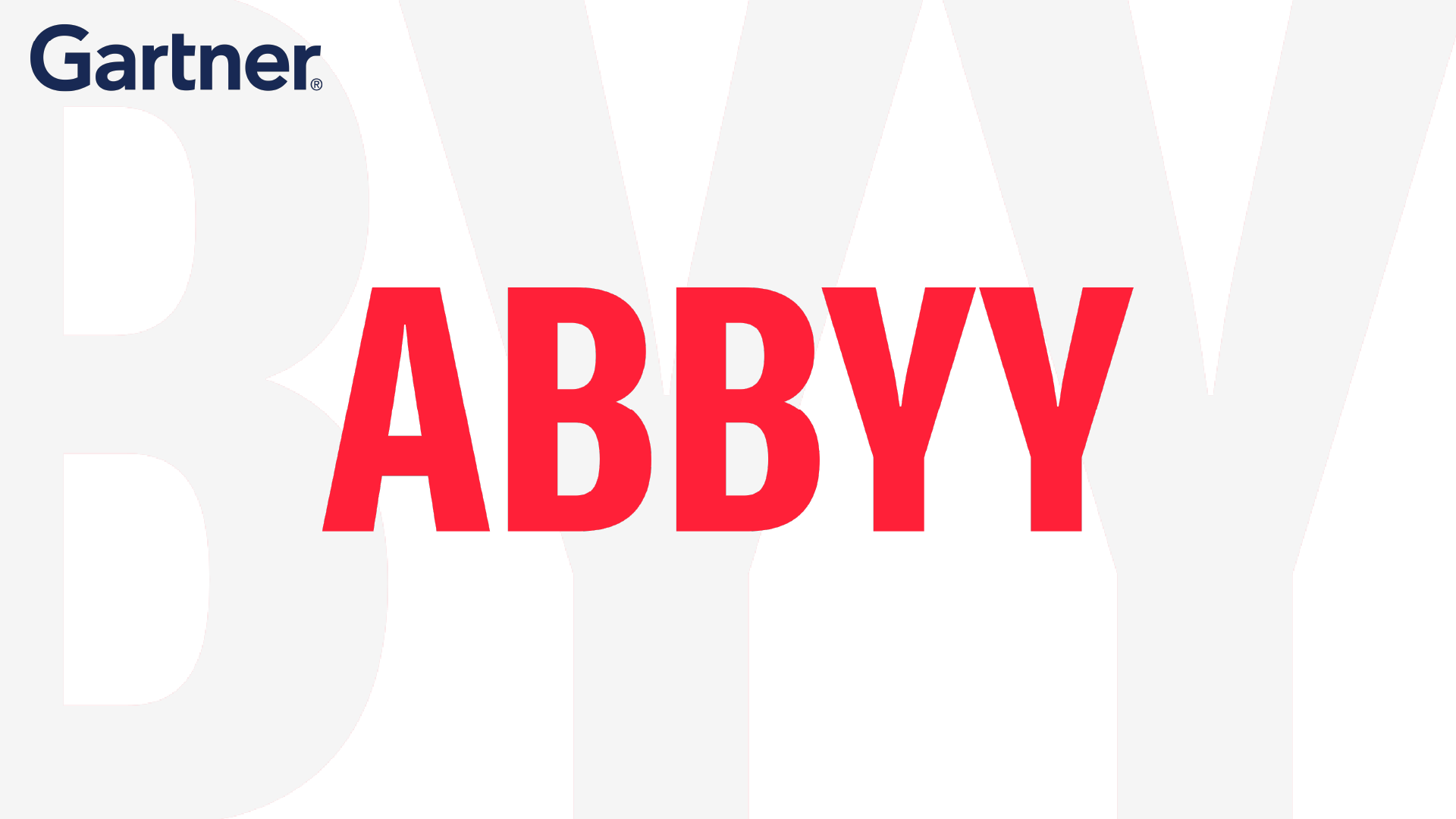 ABBYY Named a Leader in 2025 Gartner Magic Quadrant for Intelligent ...
